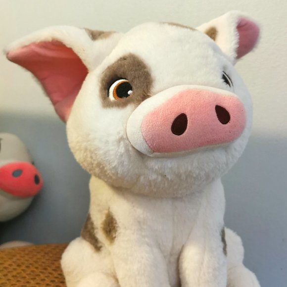 Disney | Toys | Moana Pua The Pig Pet Plush Stuffed Toy Large 3 Movie ...
